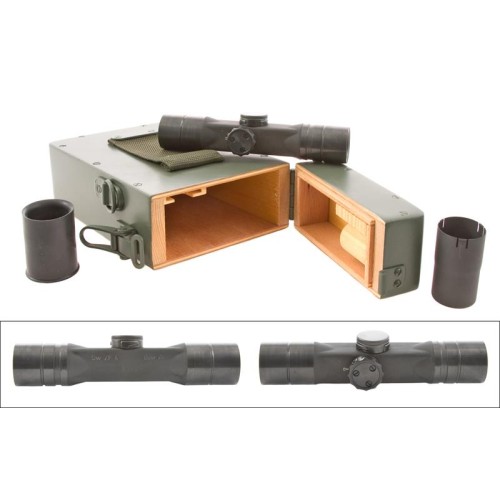 Meopta, ZF-4 SNIPER SCOPE, Fits G43/K43 and Mauser 98 Rifles - Aztech Armory Canada